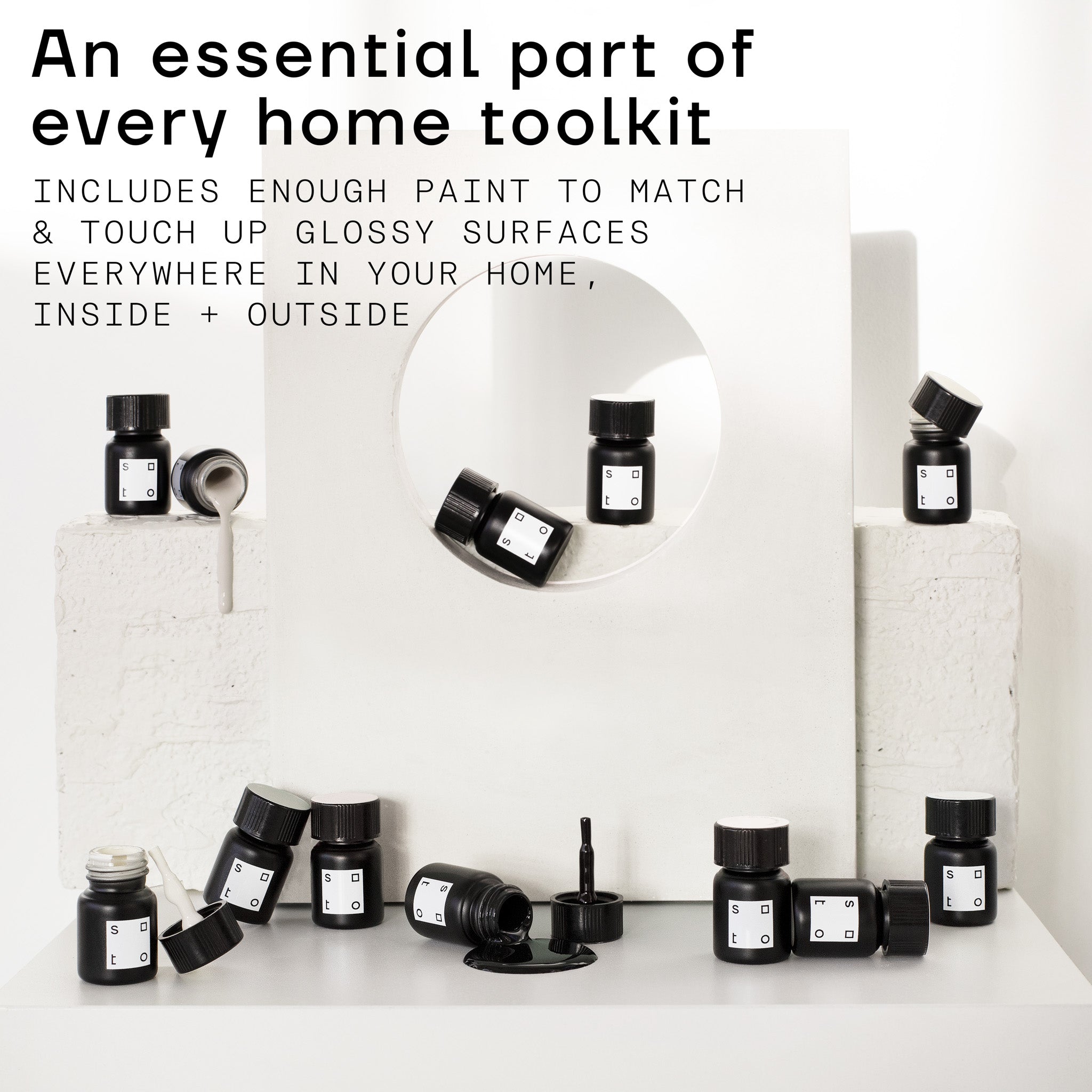 Appliance + Porcelain Paint Touch Up (Set of 12) – Soto